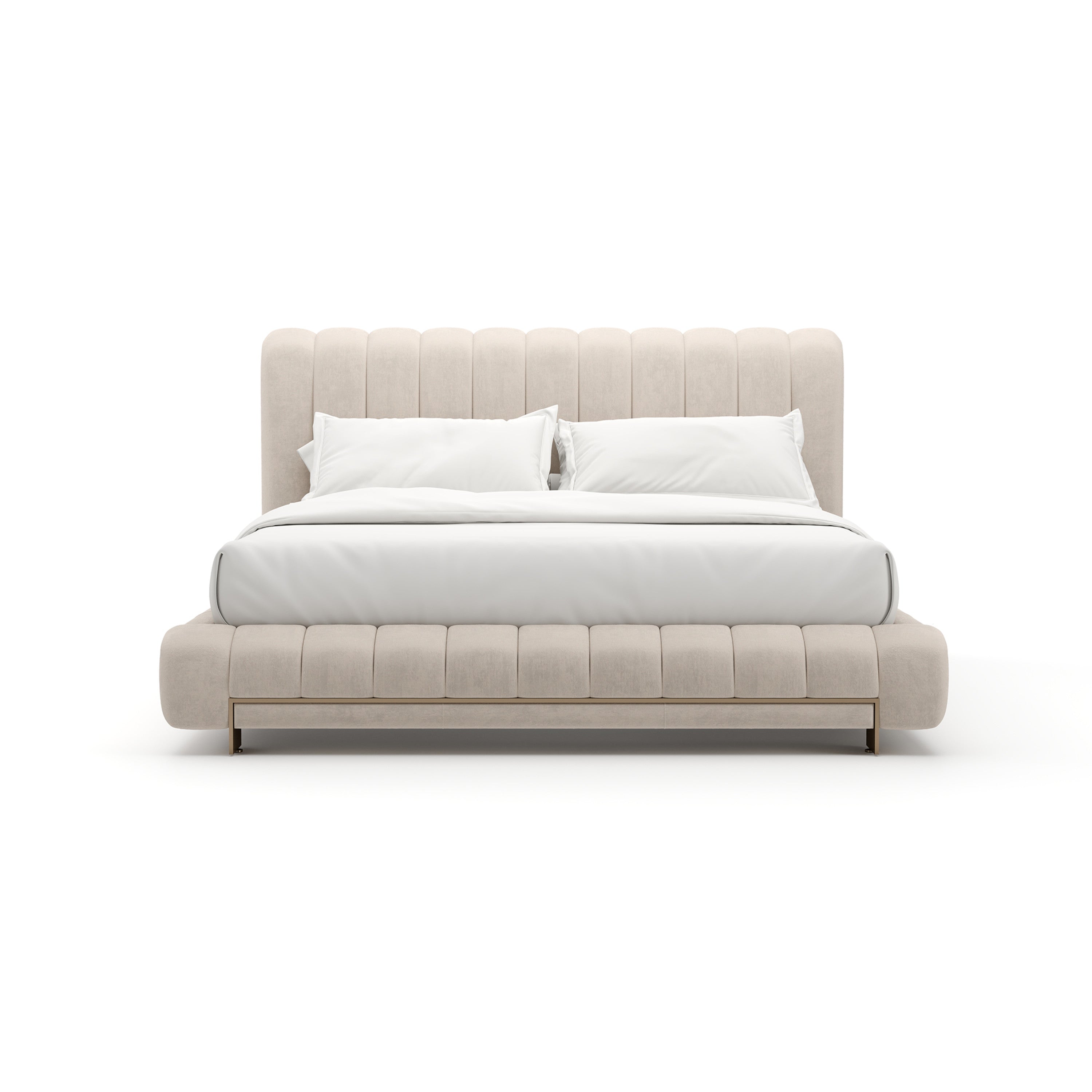 Well Balanced Kg Bed Ecru – Caracole